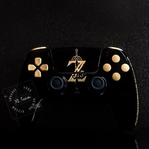 Custom the Legend of Zelda Breath of the Wild Themed Playstation 5 PS5 ...