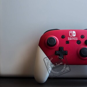 Custom Red and White Nintendo Switch Pro Controller - Etsy