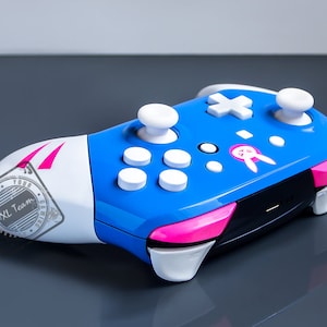Custom Overwatch D.VA DVA Themed Nintendo Switch Pro Controller - Etsy