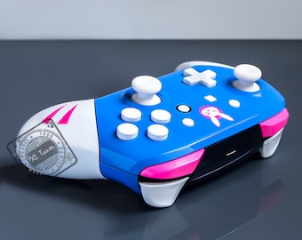 Custom Overwatch D.VA DVA Themed Nintendo Switch Joy-con - Etsy