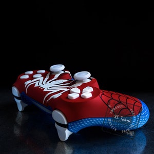 Custom Spiderman Themed Playstation 4 PS4 Dualshock 4 Controller - Etsy