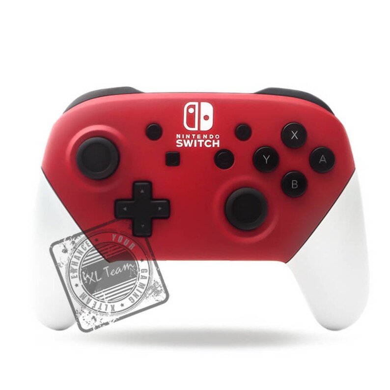 Custom Red and White Nintendo Switch Pro Controller - Etsy