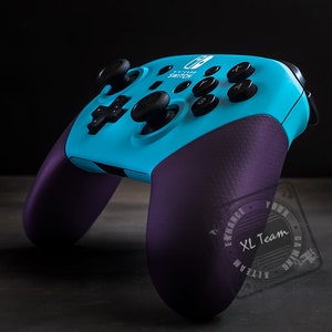 Custom Blue and Purple Nintendo Switch Pro Controller - Etsy