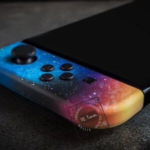 Custom Cosmic Space Galaxy Themed Nintendo Switch Joy-con Joycon ...