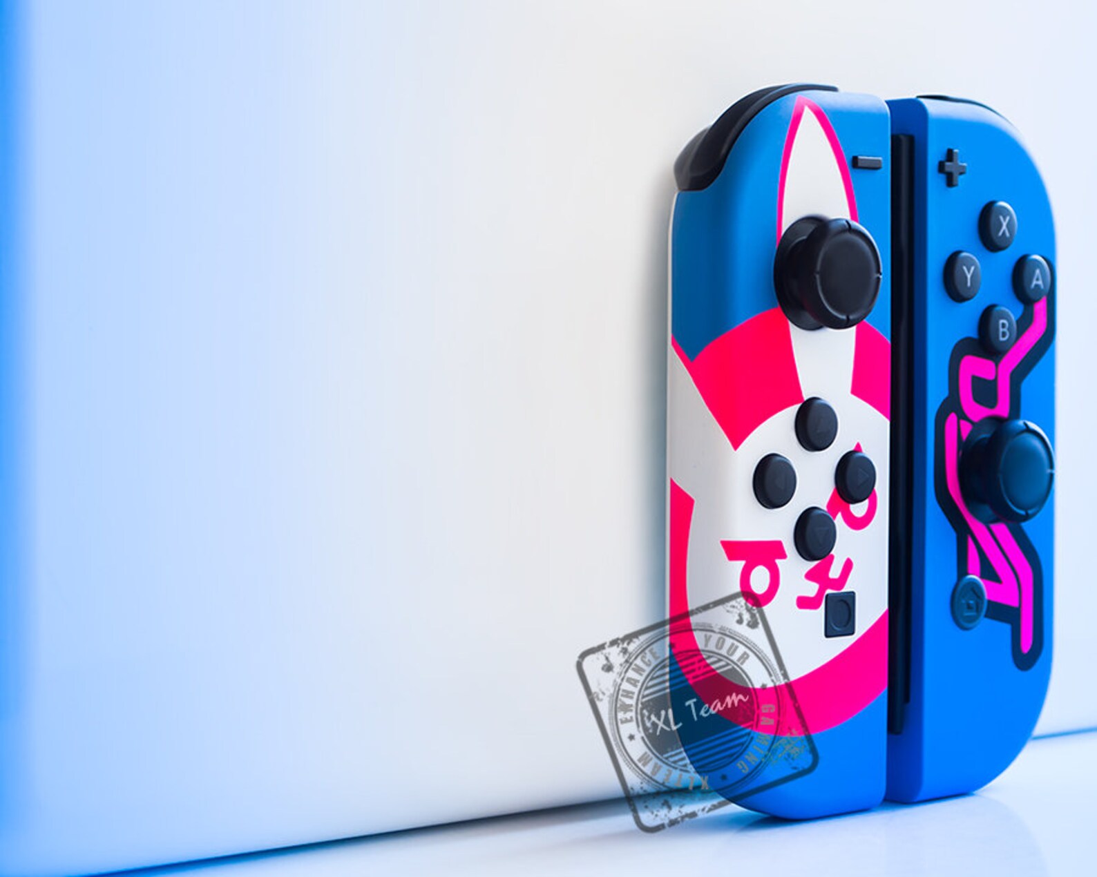 Custom Overwatch D.VA DVA Themed Nintendo Switch Joy-con - Etsy