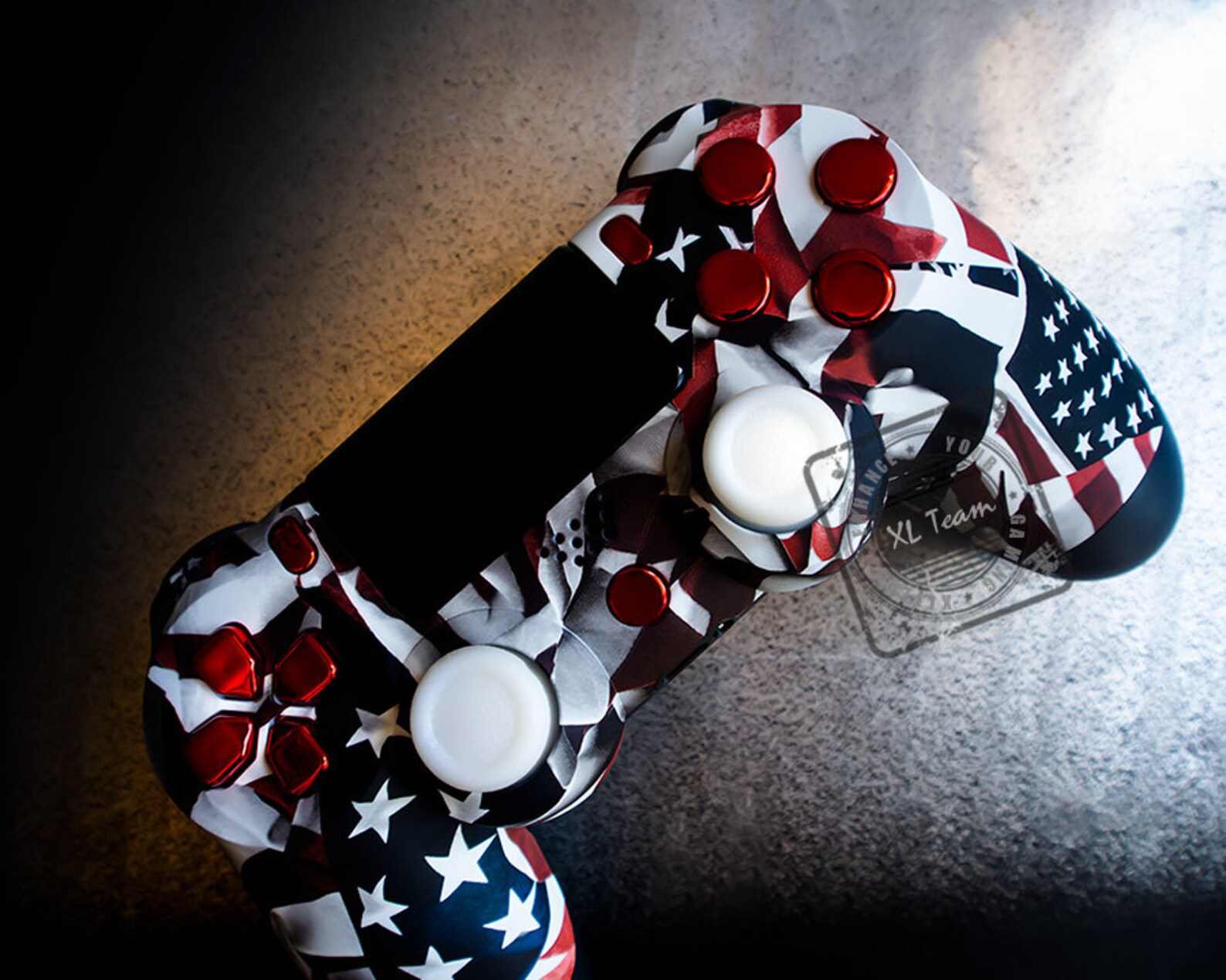 Sony Playstation 4 PS4 Dualshock 4 Custom USA US Flag - Etsy
