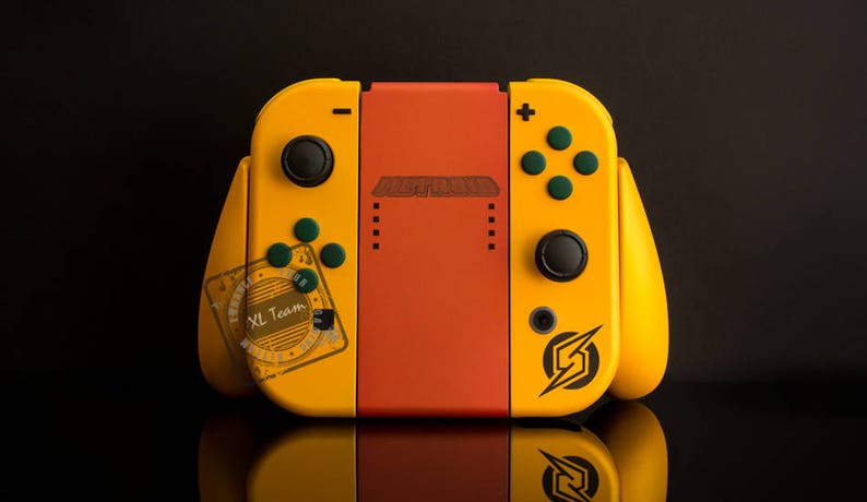 Custom Metroid Samus Aran Themed Nintendo Switch Joy-con - Etsy UK