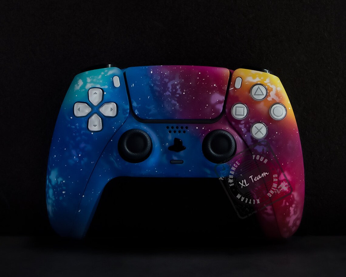 Custom Cosmic Space Galaxy Themed Playstation 5 PS5 Dualsense - Etsy