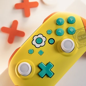 Custom Princess Daisy Themed Nintendo Switch Pro Controller - Etsy