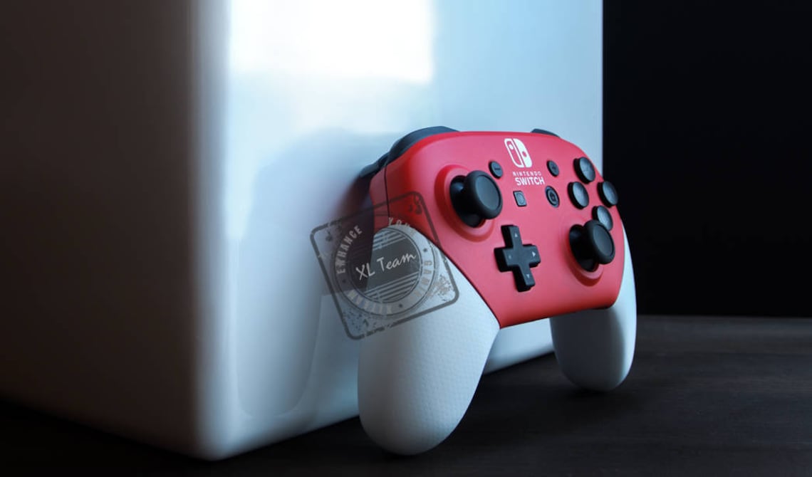Custom Red and White Nintendo Switch Pro Controller - Etsy