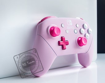 Custom Pastel Pink Nintendo Switch Pro Controller Etsy
