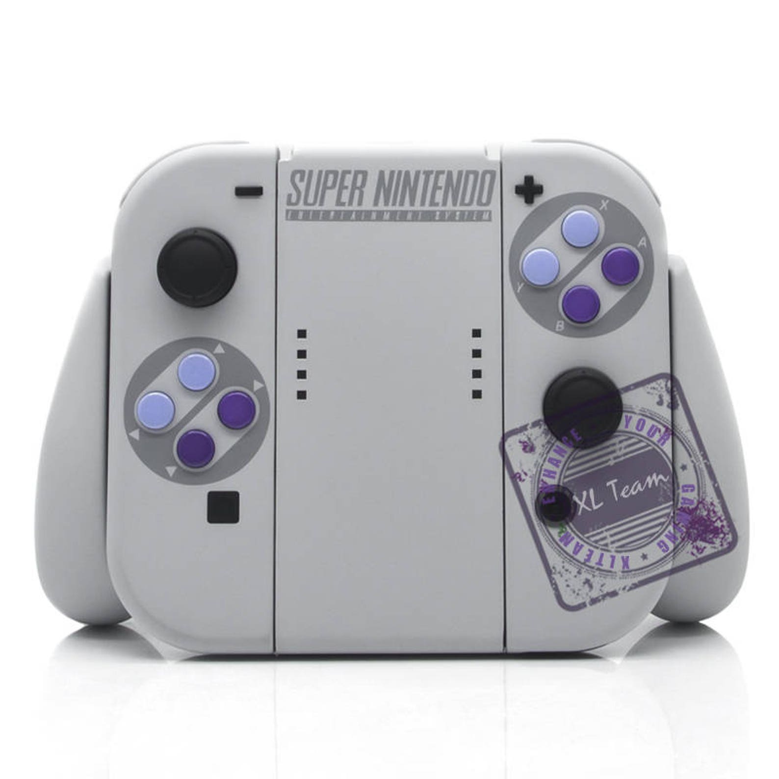 Custom SNES Super Nintendo Themed Nintendo Switch Joy-con Joycon ...