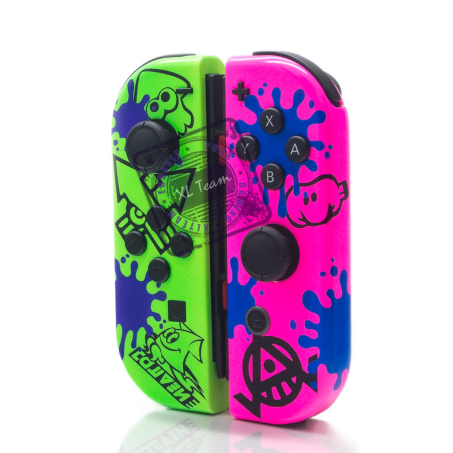 Custom Splatoon 2 Ink Themed Nintendo Switch Joy-con Joycon - Etsy