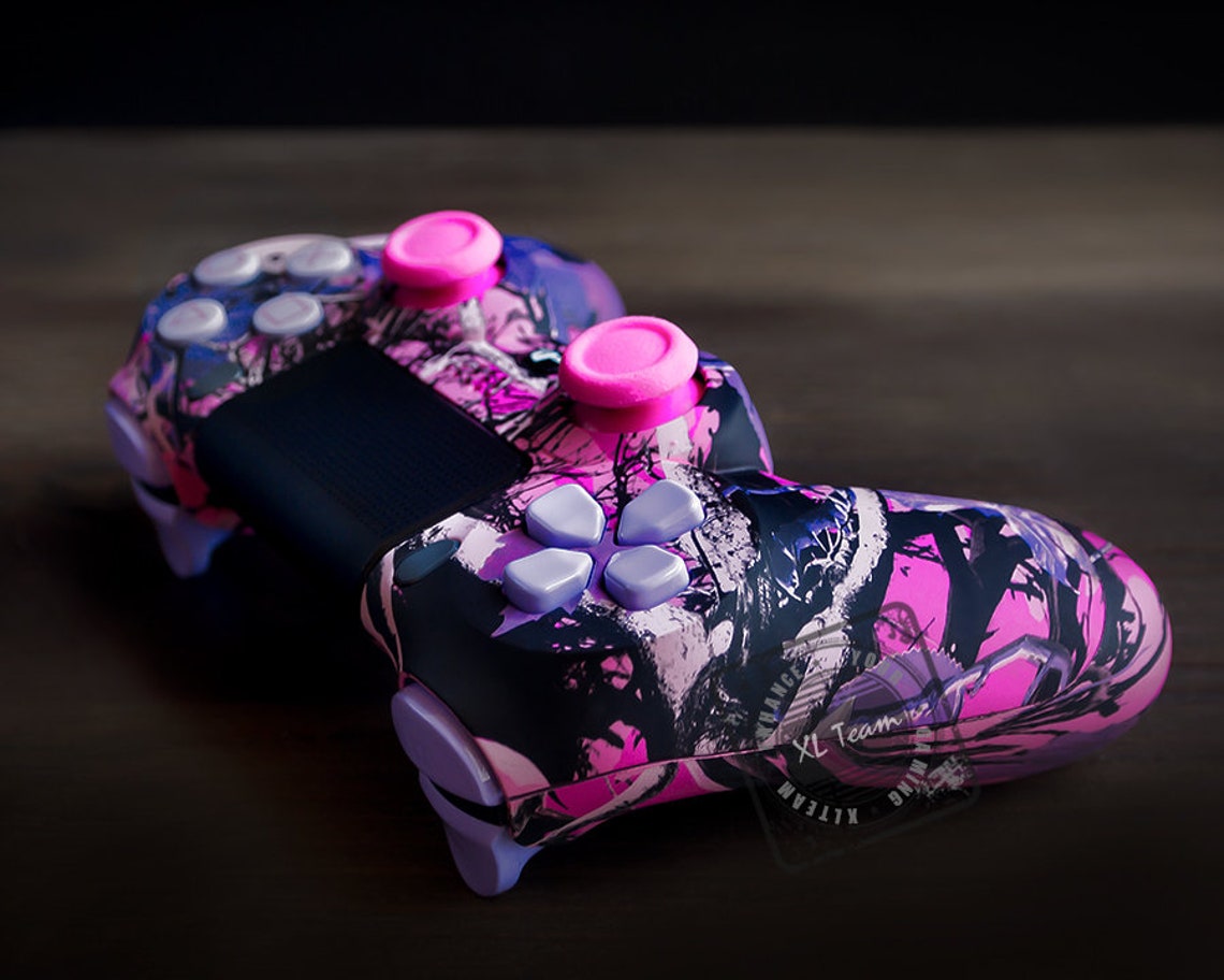 Sony Playstation 4 PS4 Dualshock 4 Custom Pink Muddy Girl Camo - Etsy