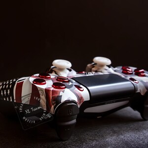 Sony Playstation 4 PS4 Dualshock 4 Custom USA US Flag Controller ...