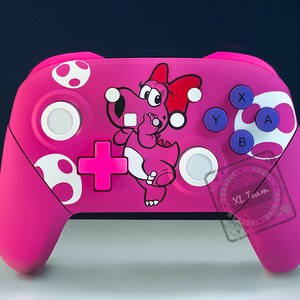 Custom Birdo Themed Nintendo Switch Pro Controller - Etsy