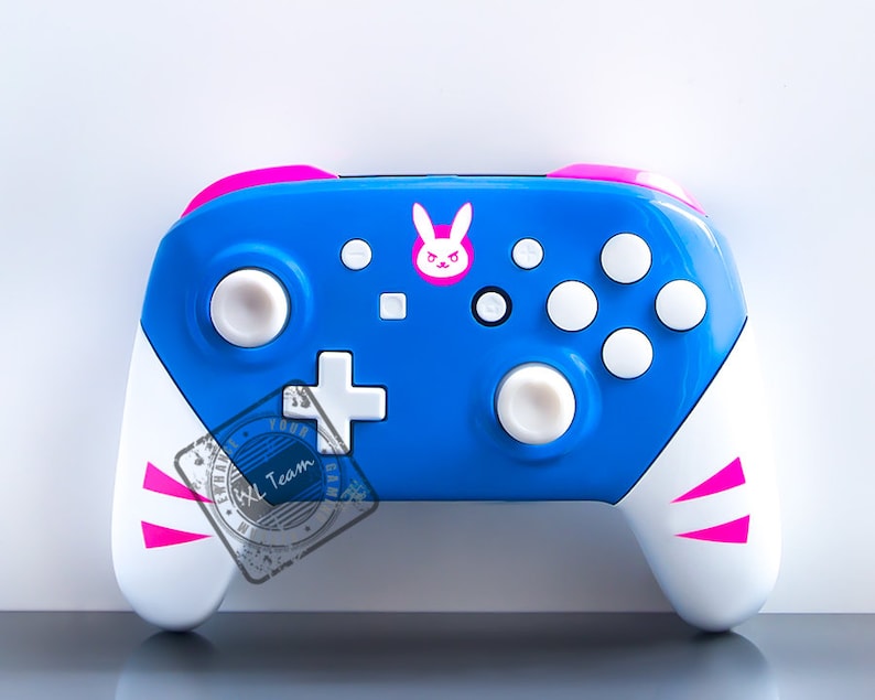 Custom Overwatch D.VA DVA Themed Nintendo Switch Pro - Etsy