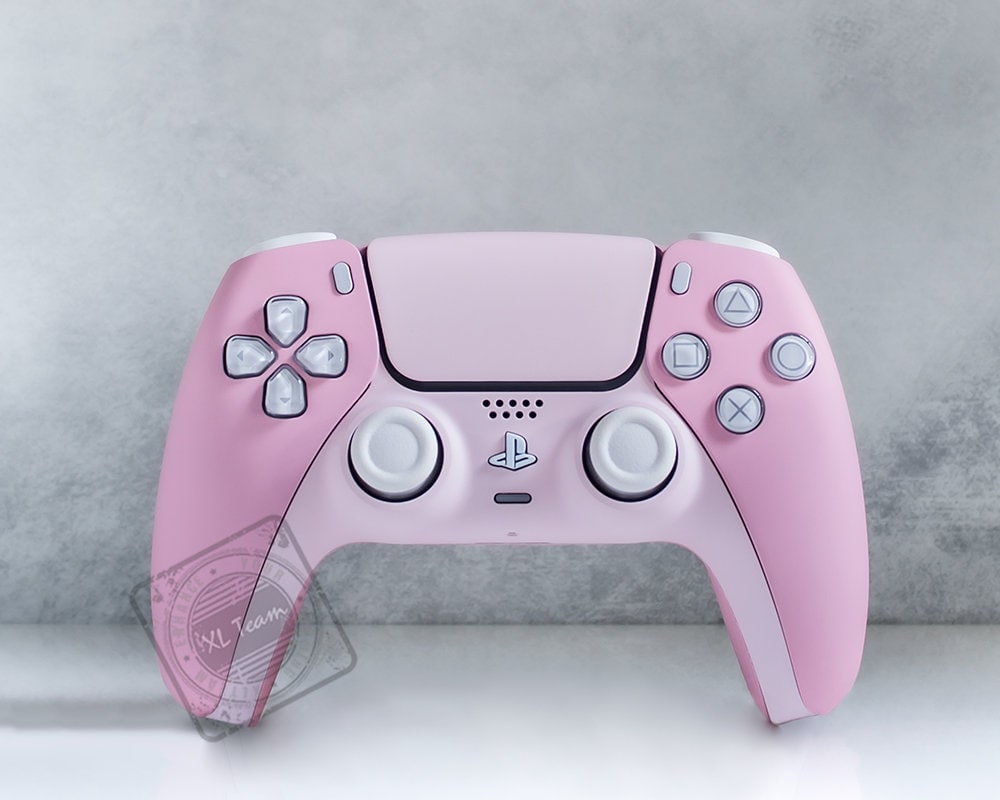 Custom Pastel and Baby Pink Themed Playstation 5 PS5 Dualsense | Etsy