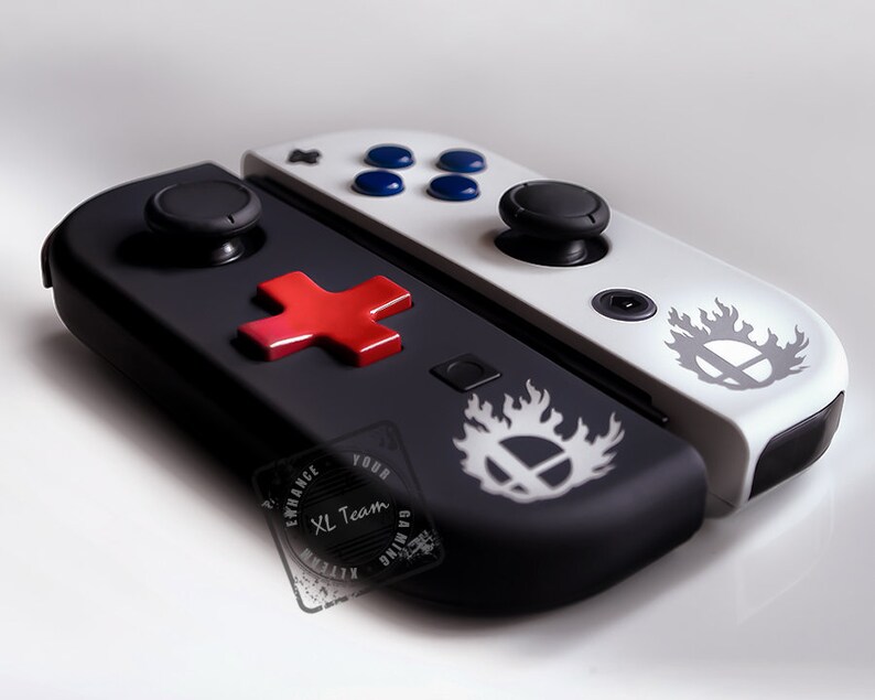 Custom Super Smash Bros Themed Nintendo Switch Joy-con Joycon ...