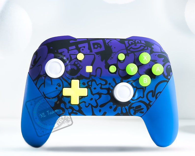 Custom Splatoon 3 Themed Nintendo Switch Pro Controller - Etsy