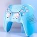 Custom Pastel and Baby Blue Themed Playstation 5 PS5 Dualsense Wireless ...
