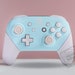 Custom Baby Pastel Blue and Pink Nintendo Switch Pro Controller - Etsy