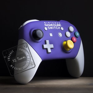 Custom Gamecube Themed Nintendo Switch Pro Controller - Etsy