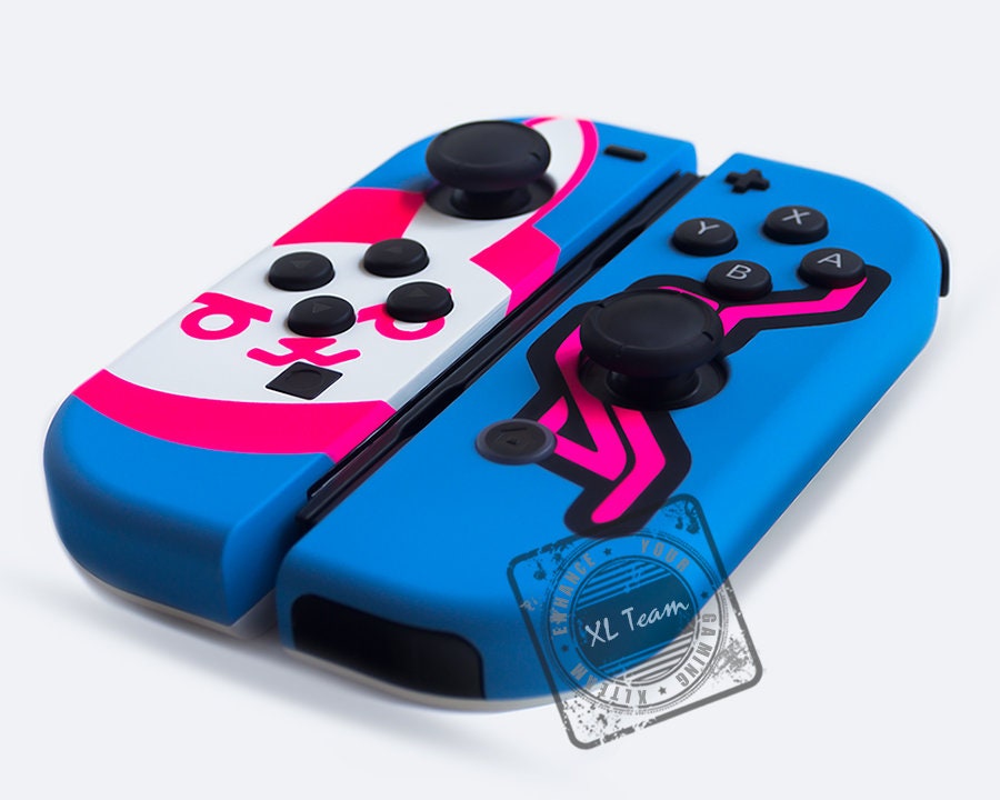 Custom Overwatch D.VA DVA Themed Nintendo Switch Joy-con - Etsy