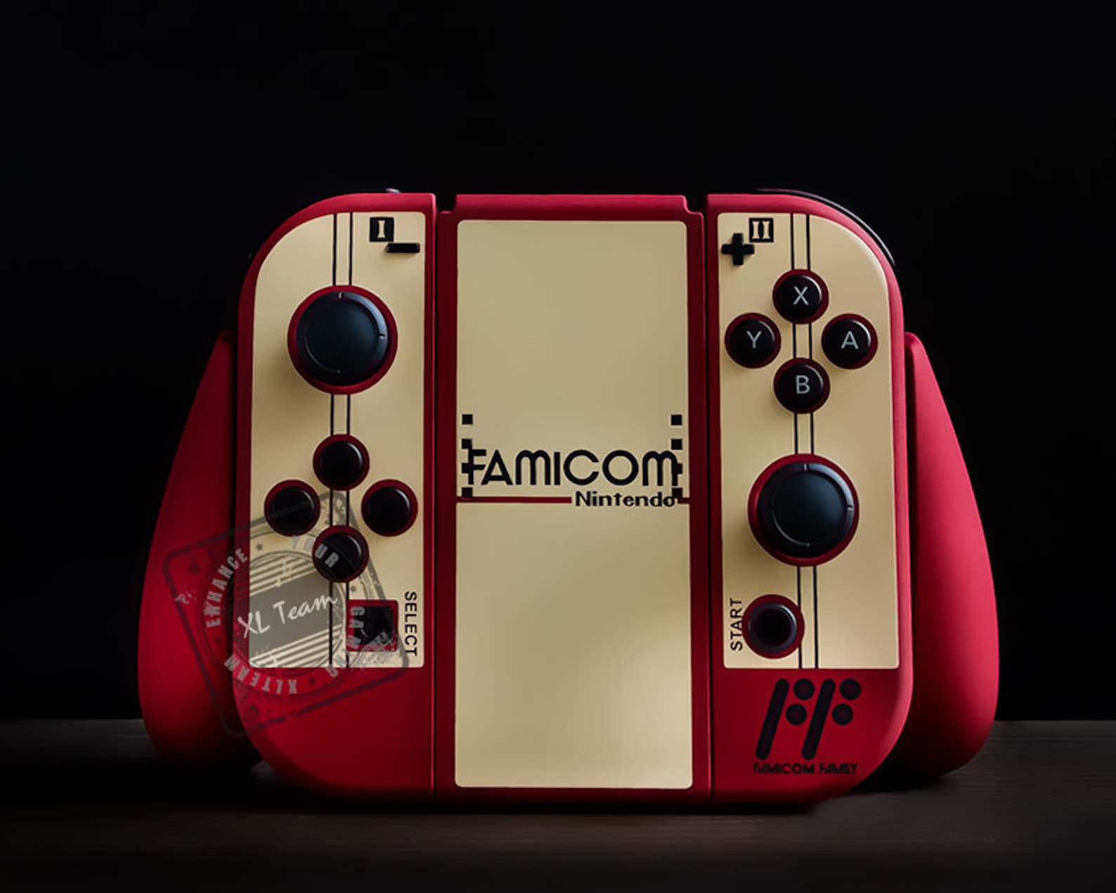 Custom Nintendo Famicom Themed Nintendo Switch Joy-con Joycon | Etsy