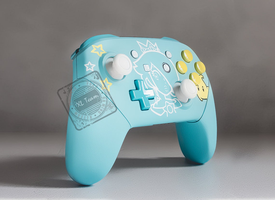 Custom Rosalina and Luma Themed Nintendo Switch Pro Controller - Etsy