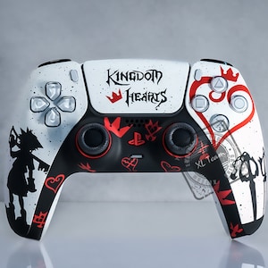Custom Kingdom Hearts Sora Themed Heartless Shadow Playstation 5 PS5 ...