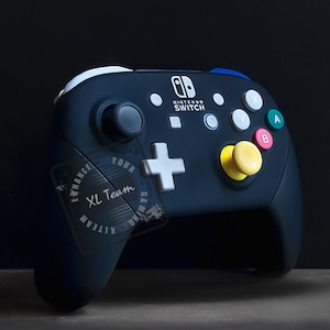 Custom Black Gamecube Themed Nintendo Switch Pro Controller - Etsy