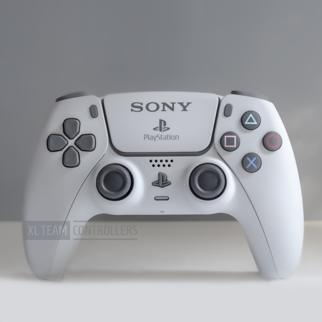 Custom Classic Playstation PS One PS1 Themed Retro PS5 Dualsense ...