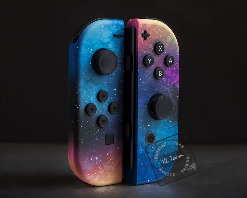 Custom Cosmic Space Galaxy Themed Nintendo Switch Joy-con | Etsy UK