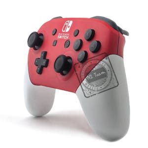 Custom Red and White Nintendo Switch Pro Controller - Etsy