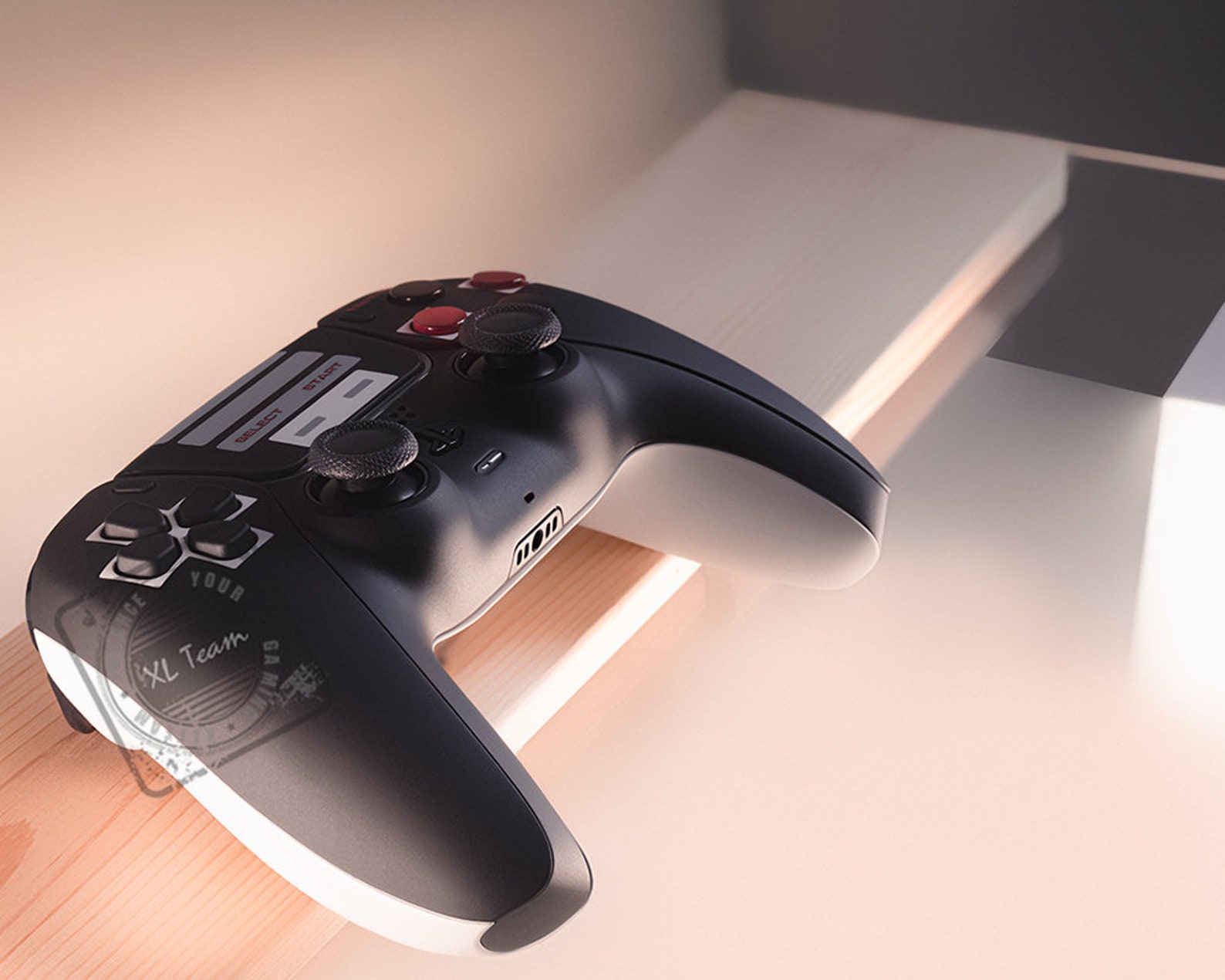 Custom NES Nintendo Themed Playstation 5 PS5 Dualsense Controller - Etsy