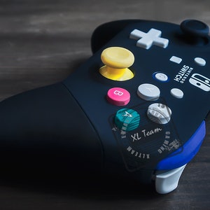 Custom Black Gamecube Themed Nintendo Switch Pro Controller - Etsy