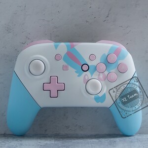 Custom Shiny Sylveon Themed Nintendo Switch Pro Controller - Etsy
