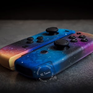 Custom Cosmic Space Galaxy Themed Nintendo Switch Joy-con Joycon ...