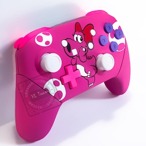 Custom Birdo Themed Nintendo Switch Pro Controller - Etsy