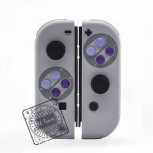Custom SNES Super Nintendo Themed Nintendo Switch Joy-con Joycon ...