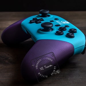 Custom Blue and Purple Nintendo Switch Pro Controller - Etsy