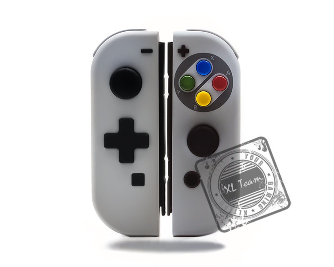 Custom Super Famicom Themed Nintendo Switch Joy-con Joycon | Etsy