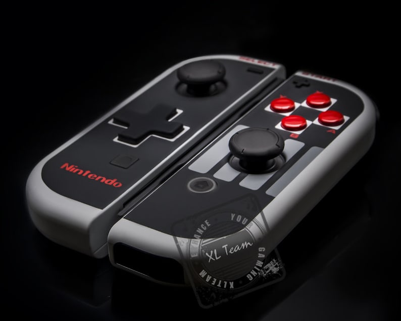 Custom NES Nintendo Themed Nintendo Switch Joy-con Joycon Controllers D ...