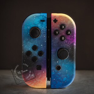Custom Cosmic Space Galaxy Themed Nintendo Switch Joy-con Joycon ...