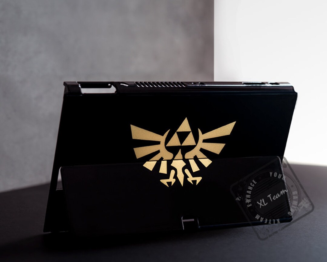 Custom the Legend of Zelda Triforce Nintendo Switch Back Plate | OLED ...