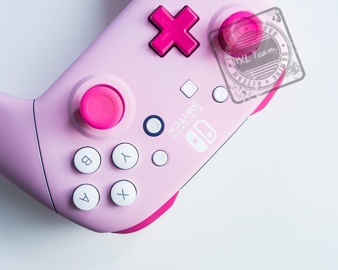 Custom Pastel Pink Nintendo Switch Pro Controller - Etsy