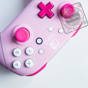 Custom Pastel Pink Nintendo Switch Pro Controller - Etsy