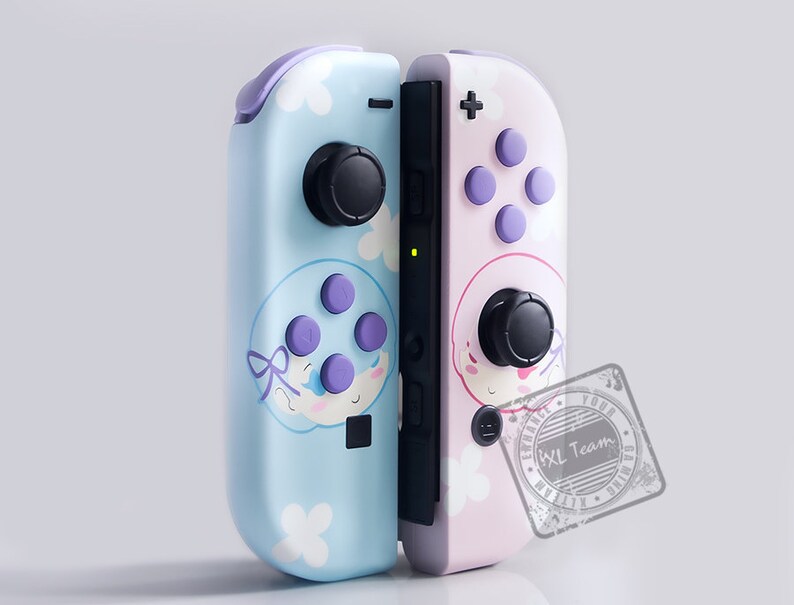 Custom Re:Zero Rem and Ram Nintendo Switch Joy-Con JoyCon | Etsy
