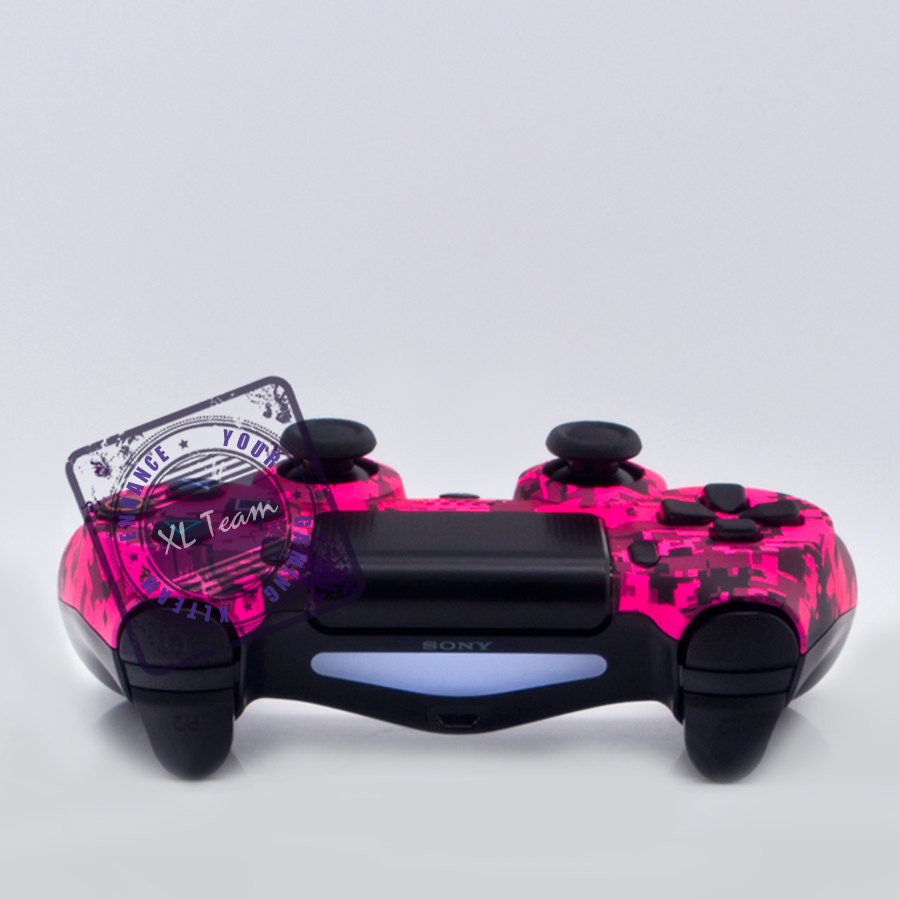 PS4 Controller Playstation 4 Dualshock 4 Custom Pink Camo - Etsy UK
